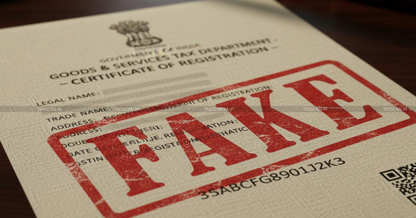 Fake GST ID Created Using Forged Judicial Seal and Rent Deed by CA’s ...